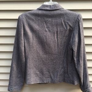Covington | Jackets & Coats | Euc Covington Herringbone Tweed Wool ...